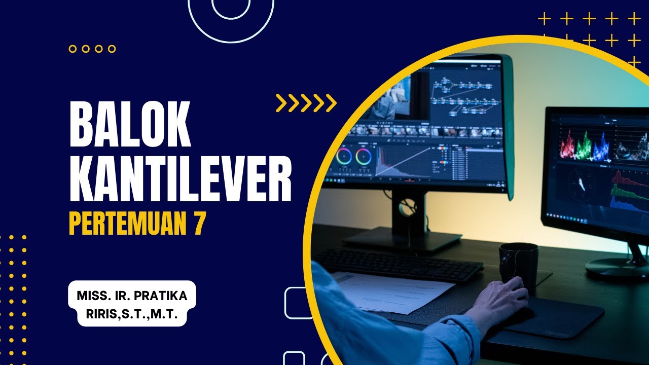 Statika ~ Balok Kantilver, Mudah dong !! - YouTube