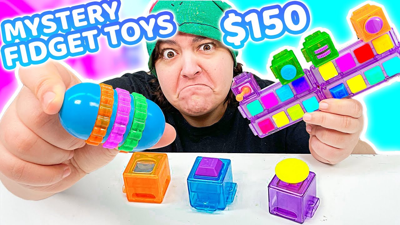 Never Again! Ranking $150 RARE Mystery Box Fidget Toys Dice Cubes - YouTube