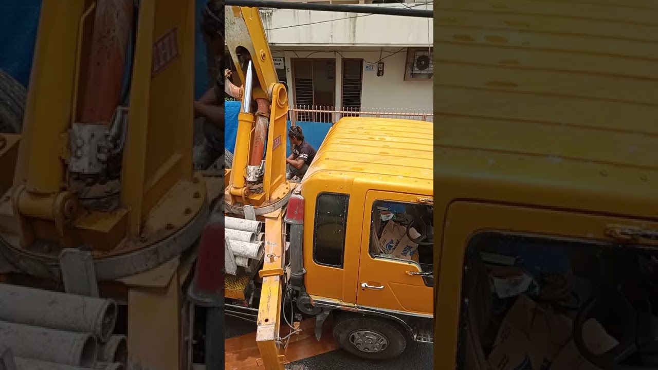 Proses pengecoran lantai kerja. - YouTube