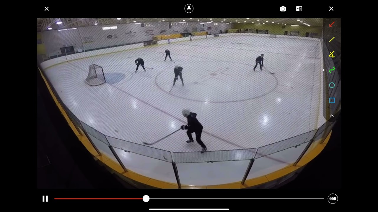 Defence and center in the defensive zone - YouTube