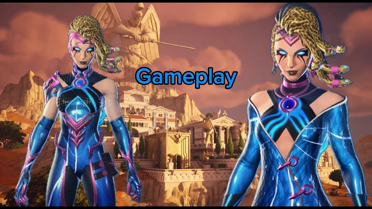 Fortnite OLYMPIAN Medusa Skin Gameplay (Chapter 5 Season 2) - YouTube