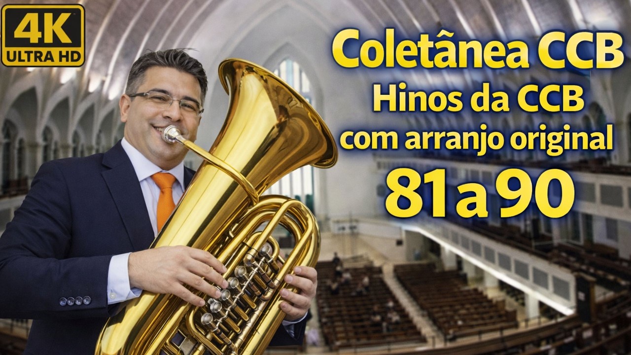 HINOS CCB – Hinário do 81 ao 90 com Letras #hinosccb #ccb # ...
