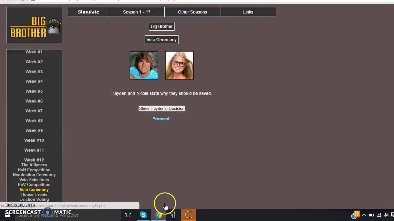 Big Brother Simulation #5: Interactive Part 2 - YouTube