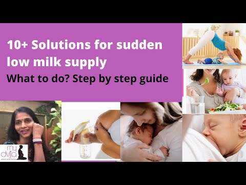 10+ Solutions for sudden low milk supply part -2|low BREASTMILK-what to do?ma ka dudh kaise badhaye