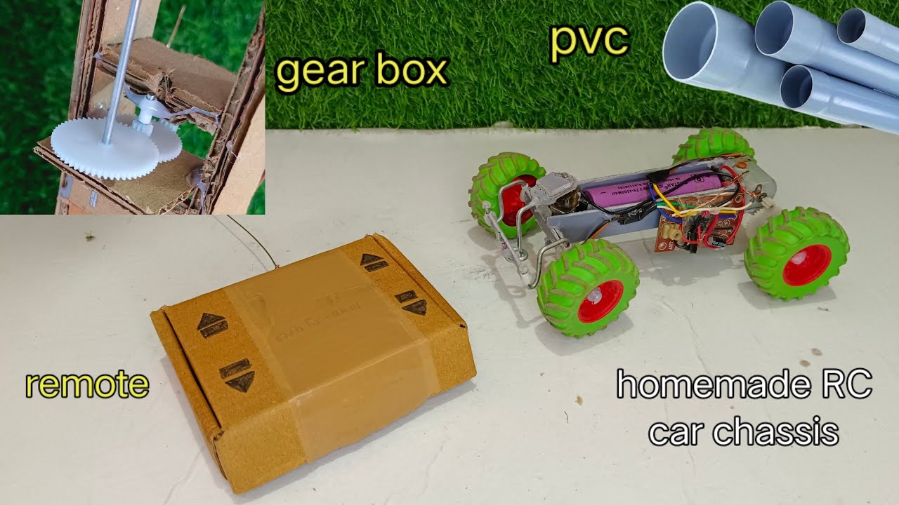 RC car chassis/ how to make rc car chassis/ how to make remote control ...