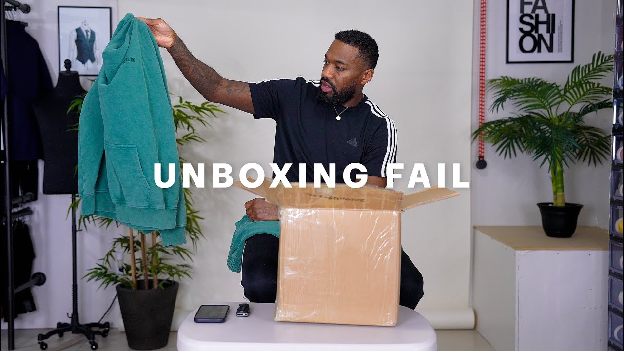 Clothing Brand Sample Unboxing Fail - YouTube
