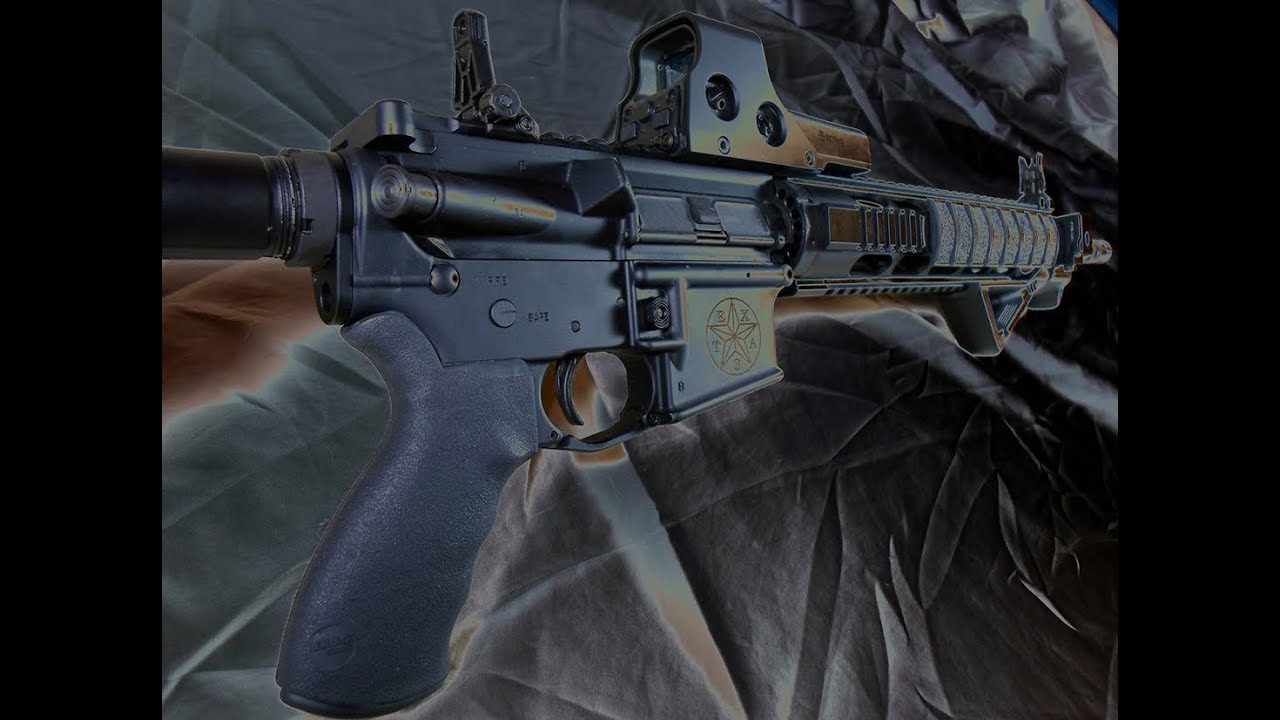 Rock Paracord - Bushmaster Texas DPS M4 Carbine - YouTube