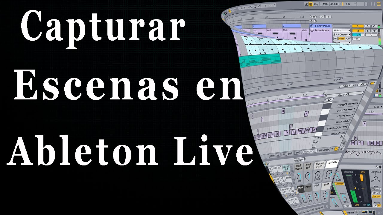 Curso Ableton Live 11 - Capturar y insertar escenas - YouTube