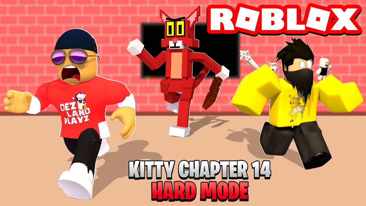 We Beat Kitty Chapter 14 in HARD MODE | Roblox Kitty! - YouTube