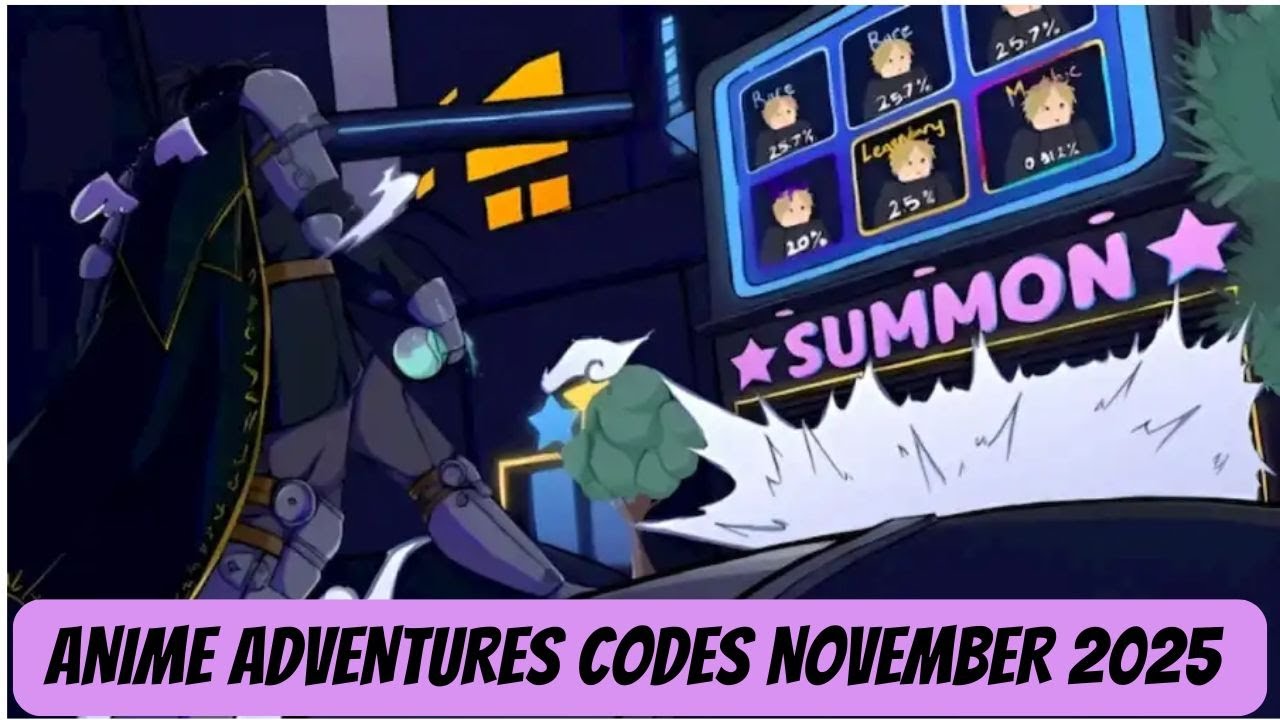 Anime Adventures Codes November 2025 (AA Codes New🎉) - YouTube