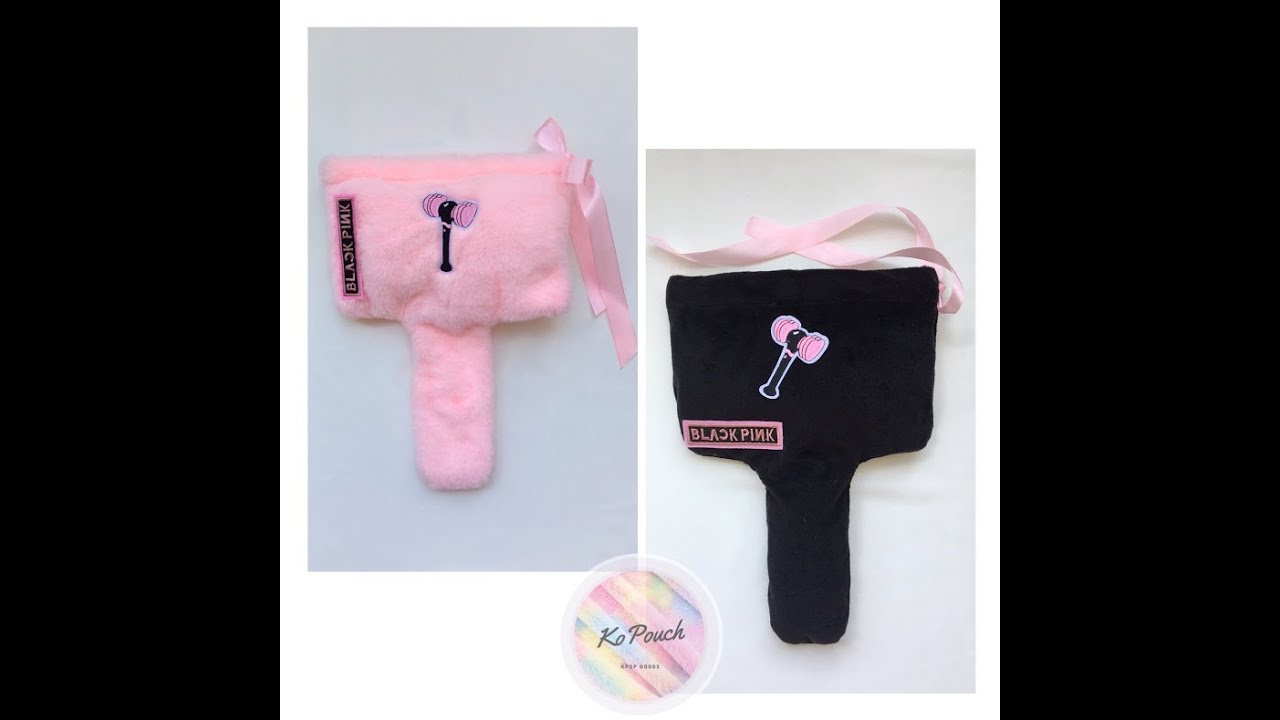 Blackpink lightstick pouch / carrier / case / BI-ping-bong drawstring ...