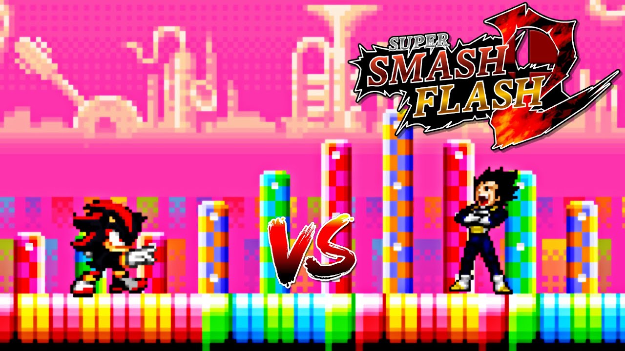 SSF2 Mods: Shadow vs Vegeta - YouTube