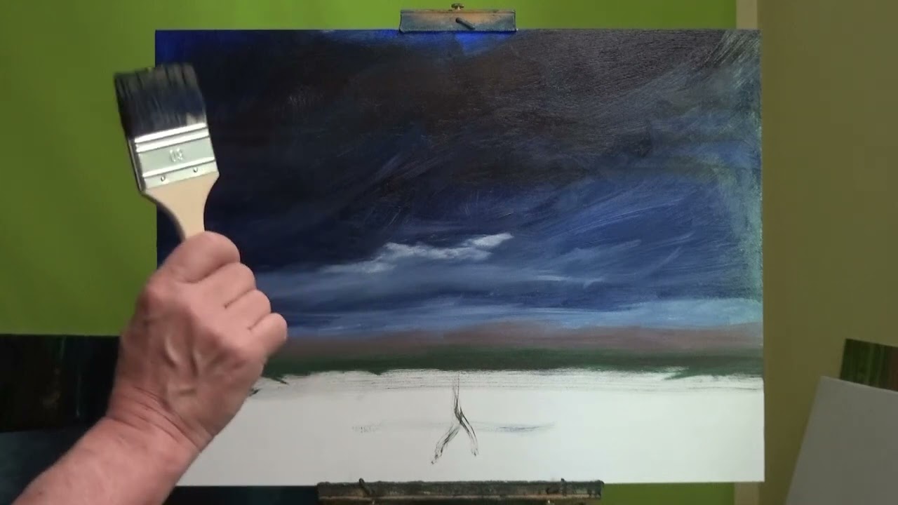 No Plan, No Pain - Oil Painting with Stuart Davies - YouTube