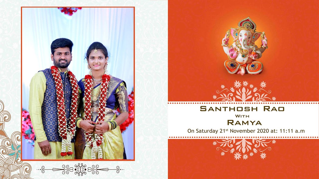 Santhosh Rao With Ramya - YouTube