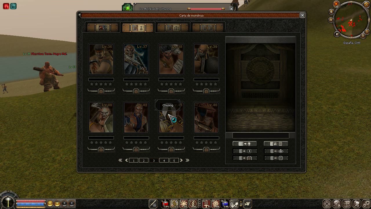 Metin2 - España - Cartas Monstruos - Bakra - Ubicación - Chuong Lv.45 ...