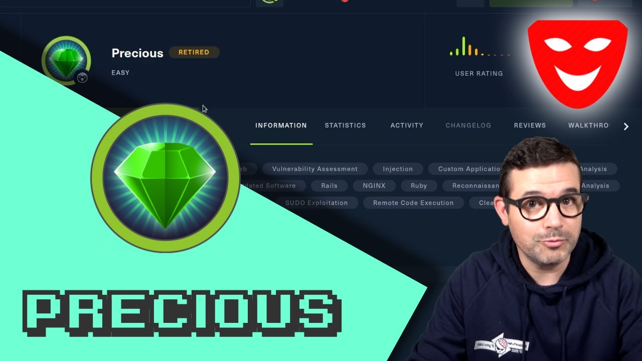 Hackthebox Precious 💎 Youtube