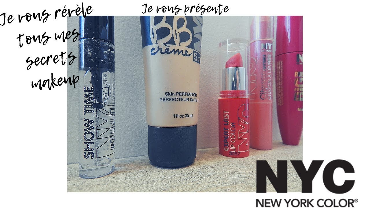 New York Color Makeup : Ma marque préférée ️ - YouTube