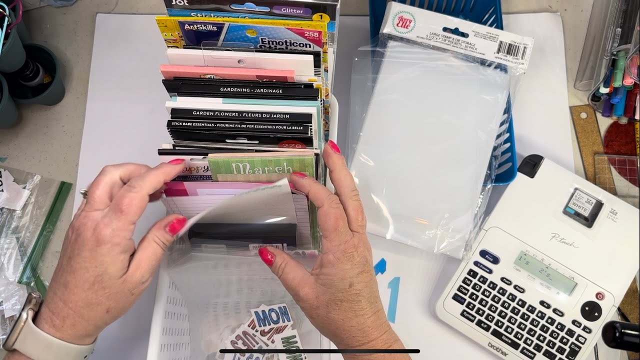 Setting up storage system for journal fodder || Labeling using the ...