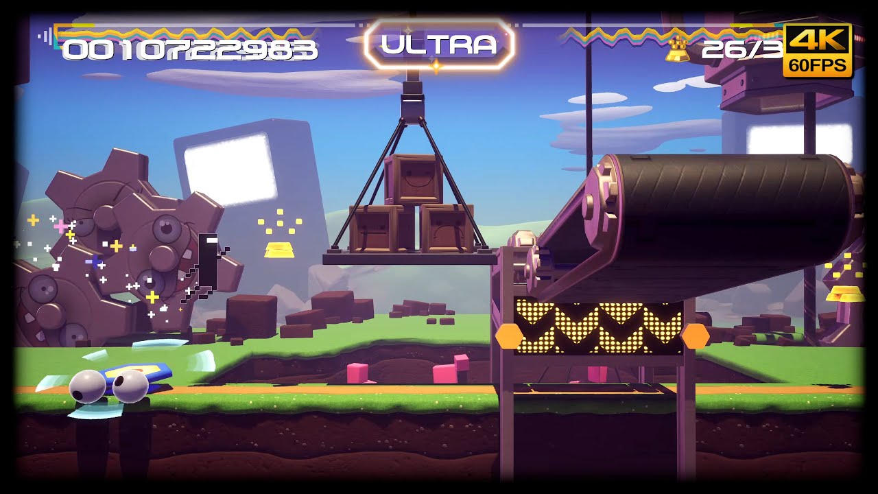 BIT.TRIP RERUNNER (PS5) Gameplay - YouTube