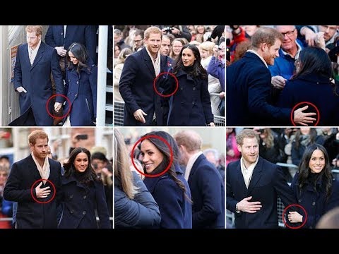 Prince Harry and Meghan Markle Body language at the first public ...