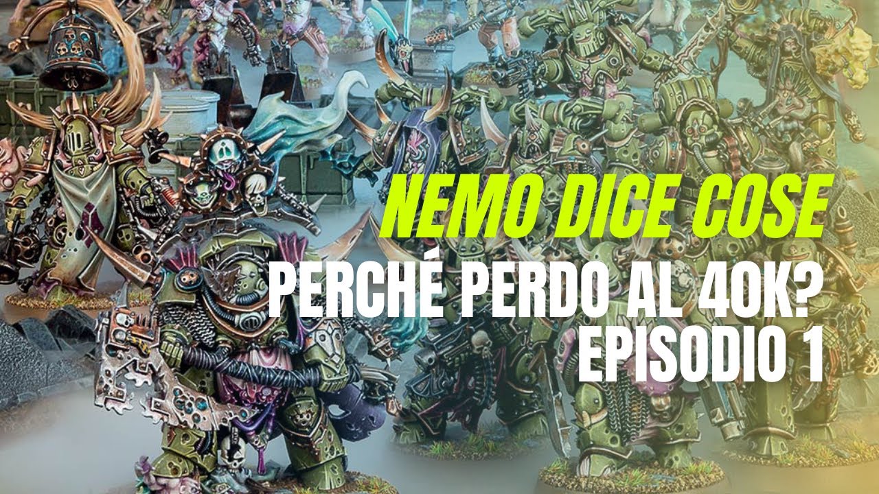 PERCHE' PERDO A WARHAMMER 40K? - Episodio 1 - Conoscenza di gioco - YouTube