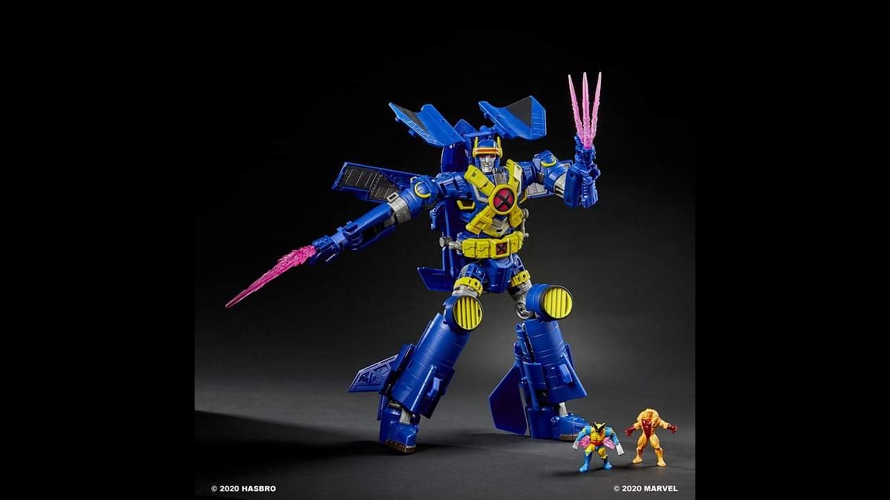 Primeiras Fotos da Figura do Crossover TRANSFORMERS X X-MEN - YouTube