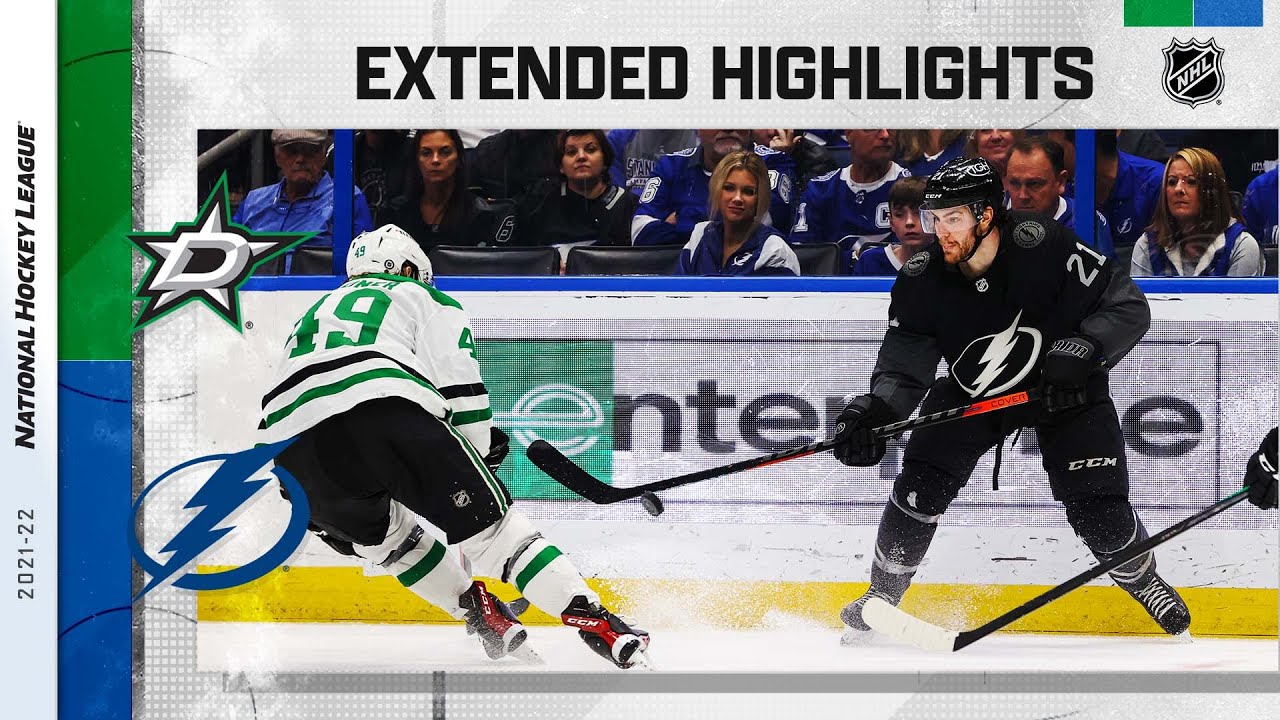 Dallas Stars vs Tampa Bay Lightning Jan 15, 2022 HIGHLIGHTS - YouTube