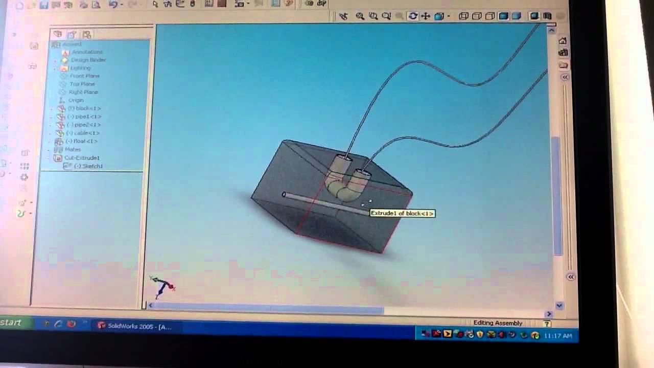 Mooring block design allows tether replacement from surface. - YouTube