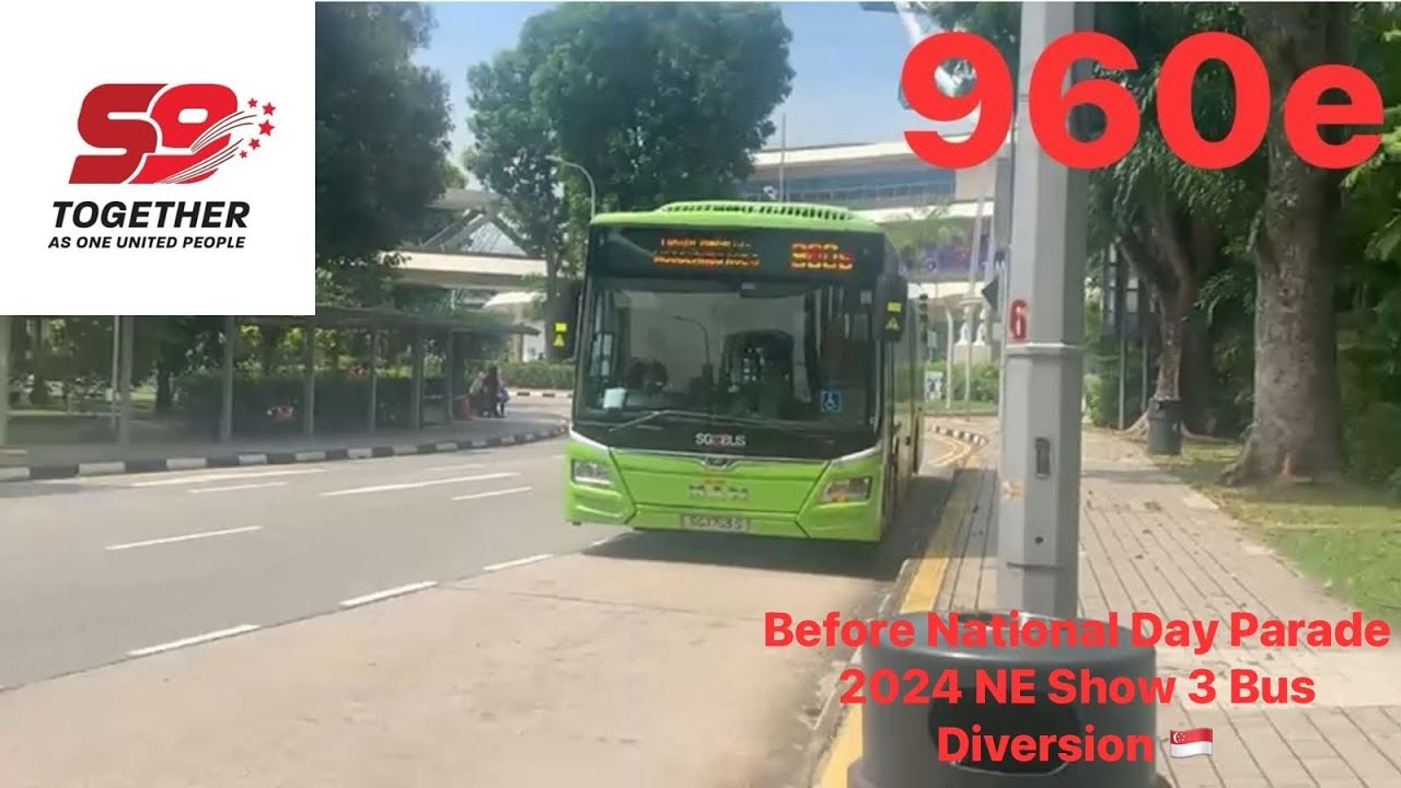 SMRT Buses 960e MAN NL323F A22 Euro 6 SG1753S. - YouTube