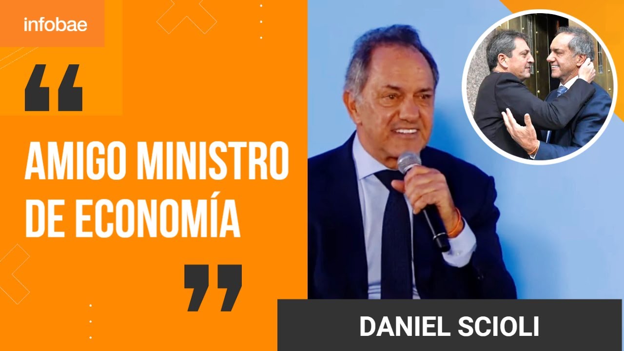 Daniel Scioli elogió a Sergio Massa en un acto tras la tensión por el ...