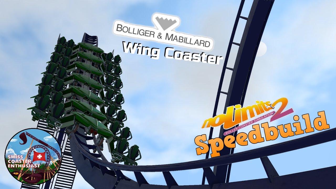 My Nolimits2 coaster building process | EP 1: Layout | B&M Wing Coaster ...