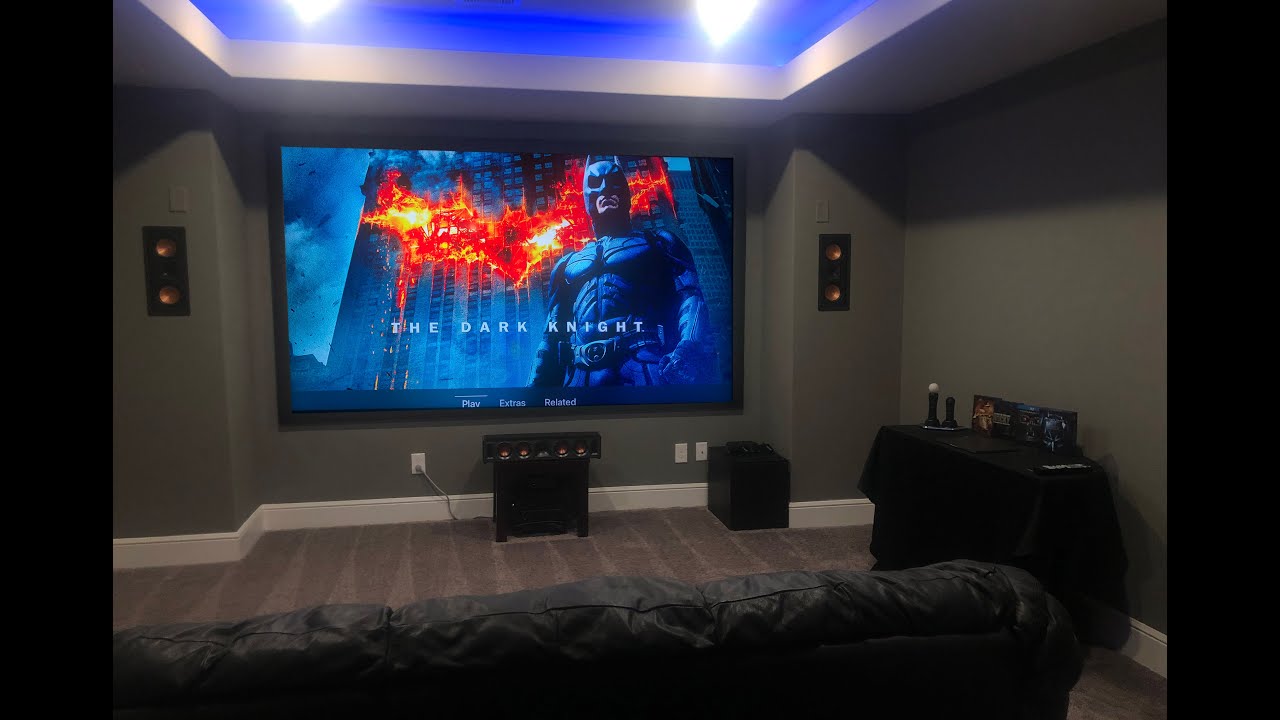 Home Theater 4K Epson / Klipsch 5.1 - Dark Knight Bank Robbery Scene ...