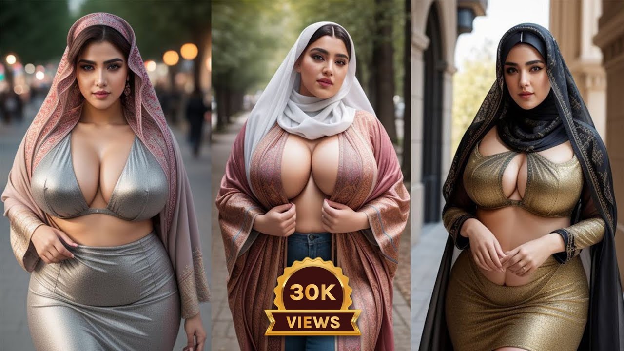Arabian Plus Size Curvy Model | Ai Lookbook | Beautiful Ai Girls | Ai Lookbook Girl - YouTube