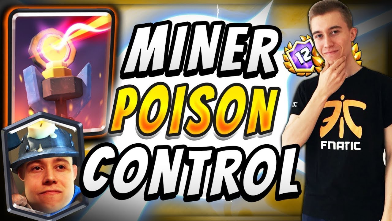 INSANE INFERNO TOWER DEFENSE! Miner Poison Control Deck — Clash Royale ...