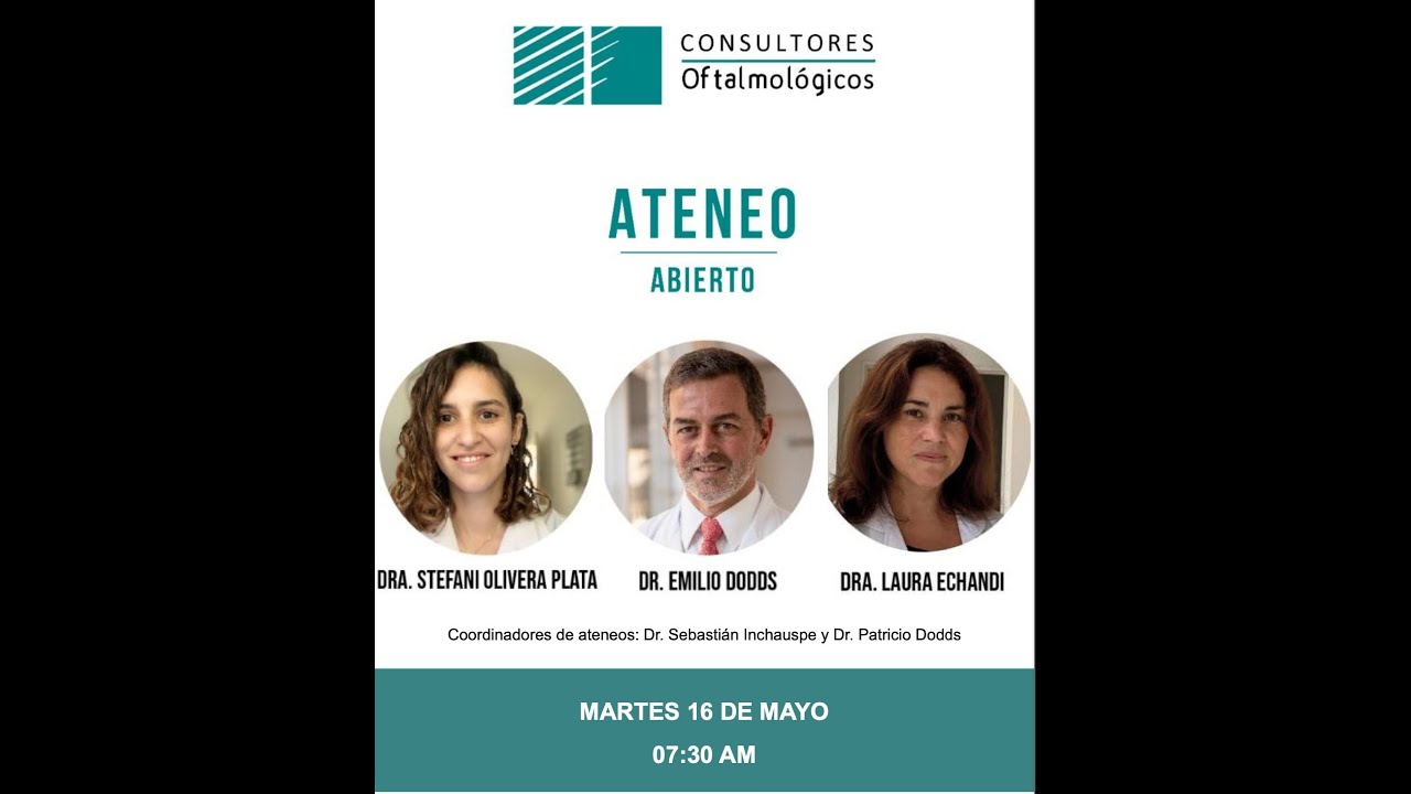 Ateneo Dr Emilio Dodds, Dra Olivera Plata Stefani y Dra Echandi 16-05 ...