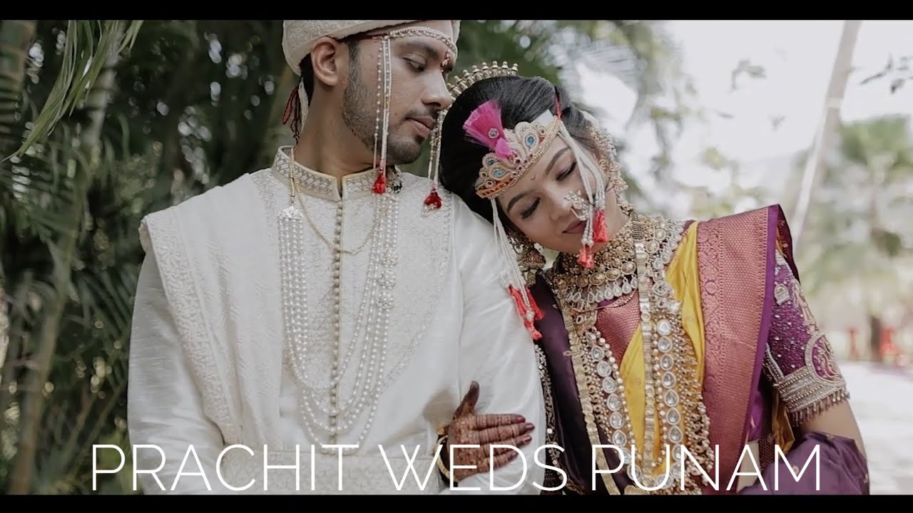 Punam weds Prachit Cinematic wedding - YouTube