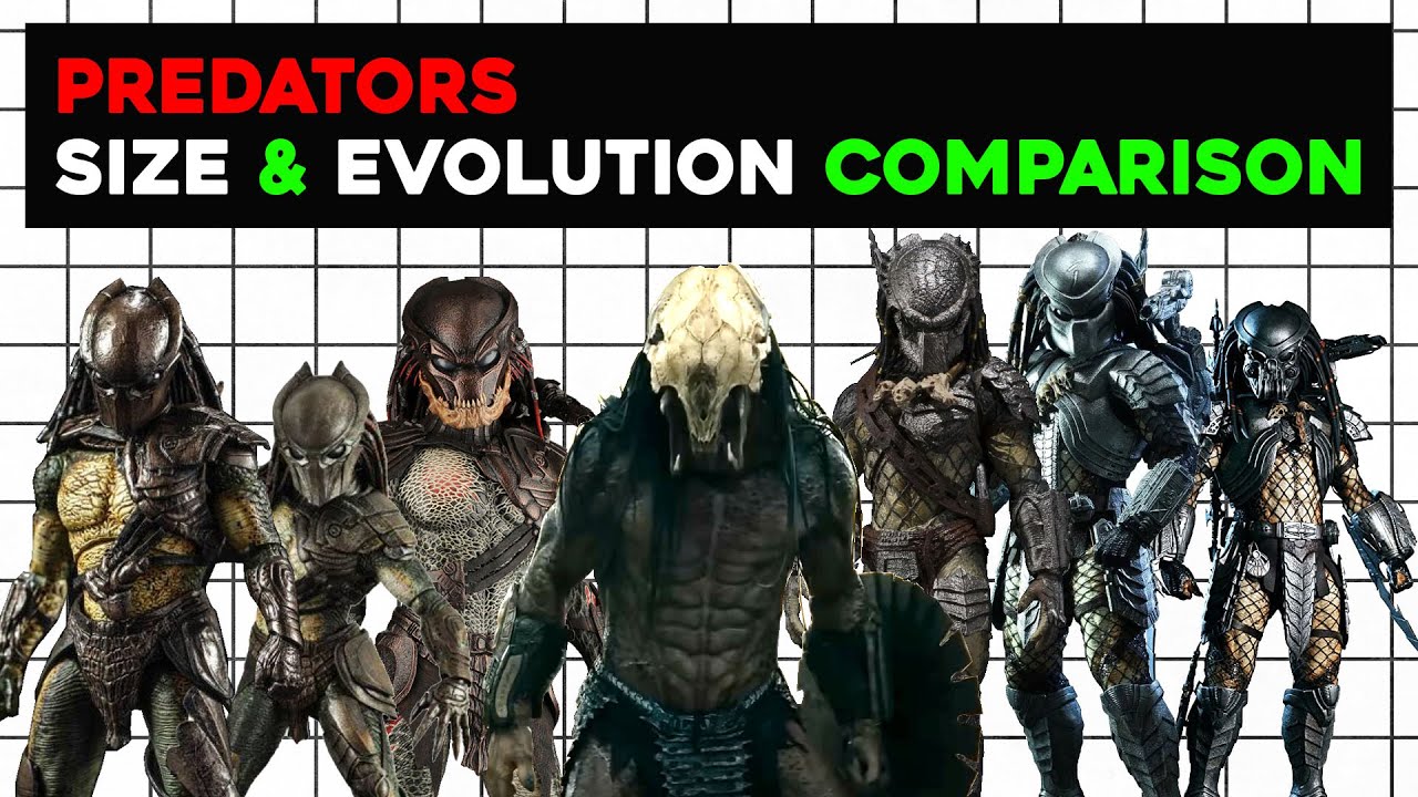 The Evolution of YAUJTA Predator (1987-2022) - YouTube