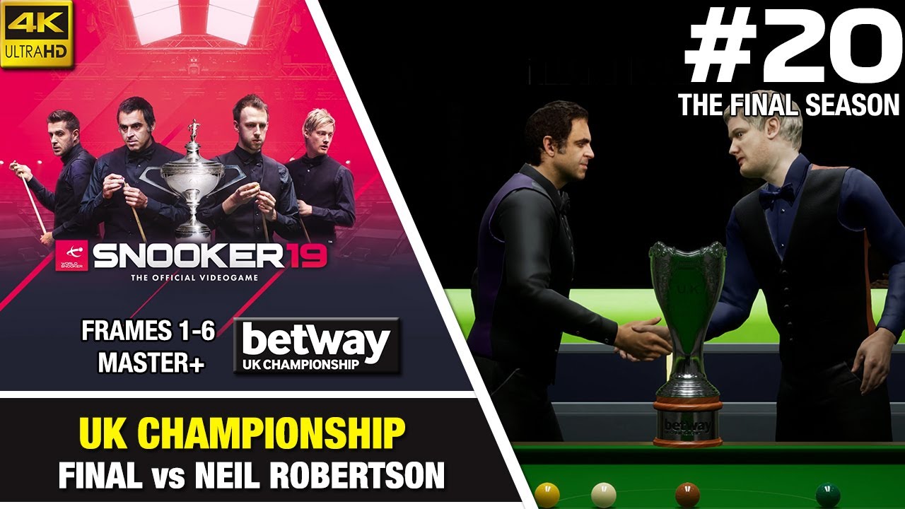 UK CHAMPIONSHIP FINAL! | Snooker 19 PS5 Ronnie O’Sullivan Career Mode ...