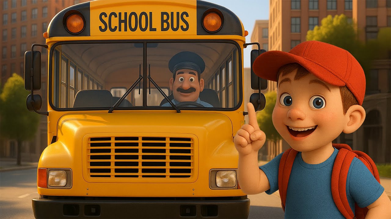 Les Roues de l’Autobus – Chanson pour Enfants 🎶 | Comptine Classique ...