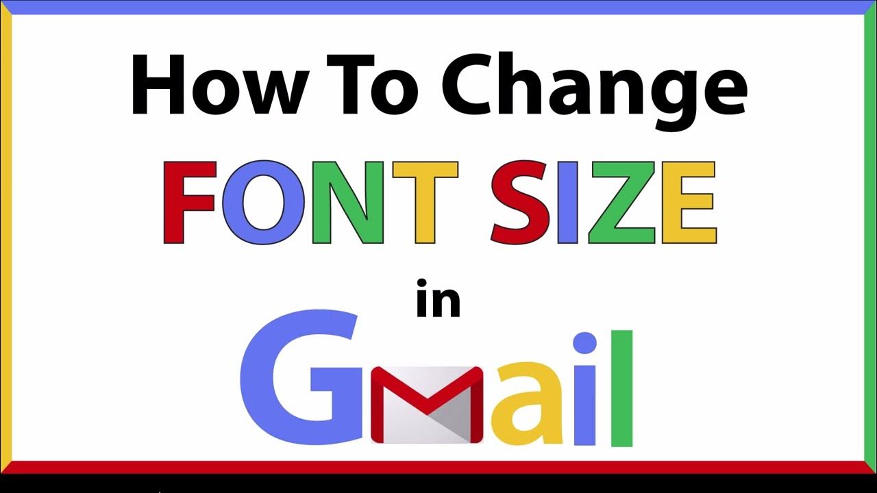How To Change The Text Size In Gmail PC 2023 YouTube how-to-change-the-text-size-in-gmail-pc-2023-youtube