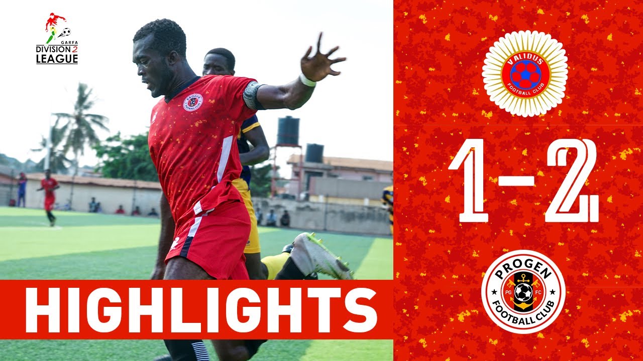 HIGHLIGHTS! | VALIDUS 1 - 2 PROGEN | MARTEY & DZEBLE GOALS | 10/12/2023 - YouTube