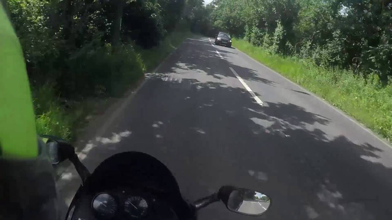 Motorbike Close Call, Near miss collision, Crash - YouTube