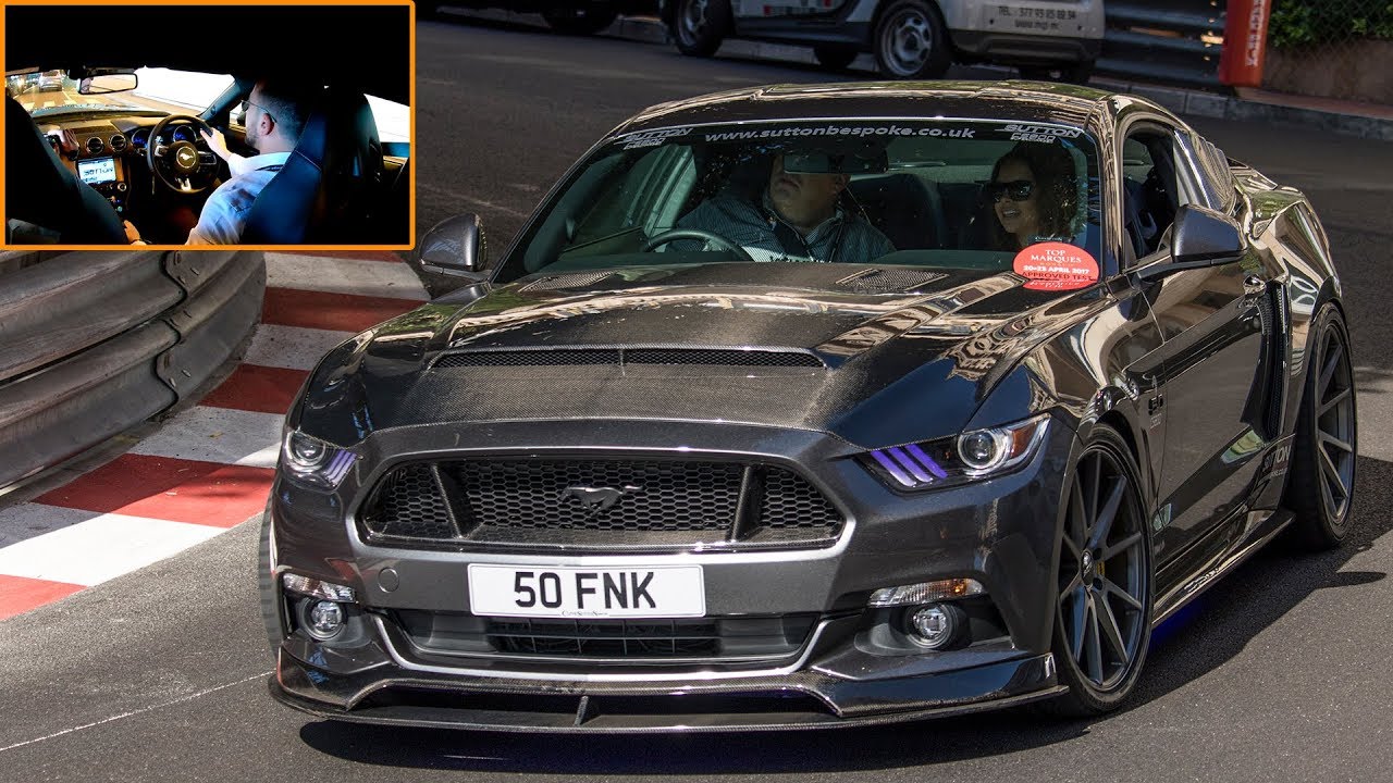 800hp CLIVE SUTTON FORD MUSTANG GT CS800 - ON BOARD RIDE, driving and ...