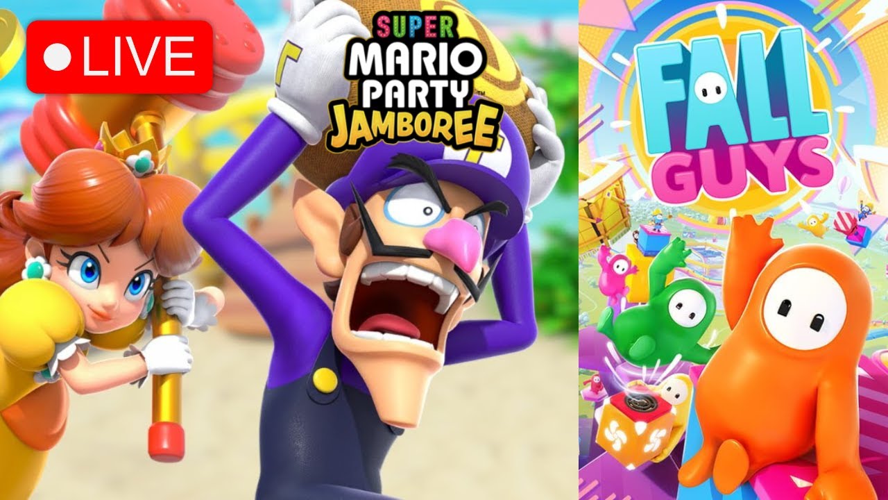 MARIO PARTY AND FALL GUYS WITH VIEWERS - YouTube