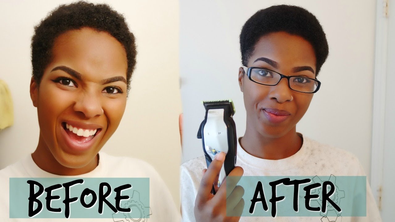 How I Taper My TWA - YouTube