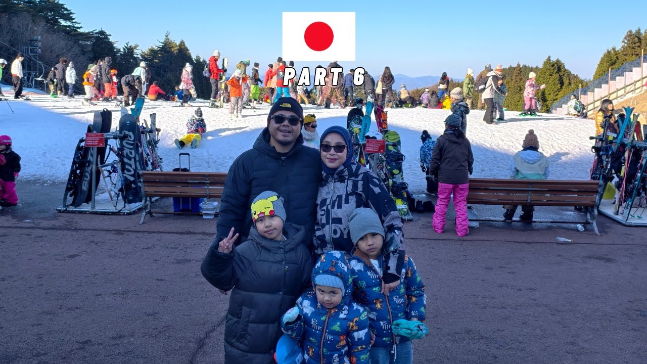 Main Salji di Mt Rokko Snow Park Osaka - Osaka Trip Day 6 - YouTube