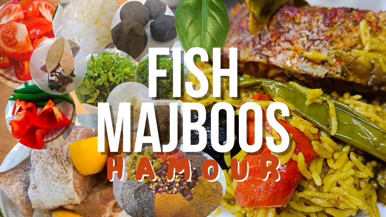 HOW I MAKE FISH MAJBOOS //FISH HAMOUR - YouTube