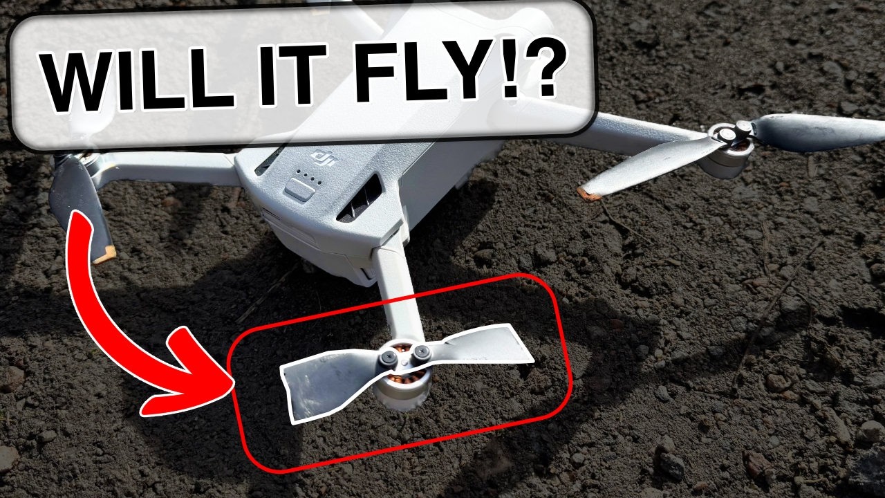 Fly drone FLY, Without Propellers!? DJI Mini 3 Pro / DJI Mini 4 Pro ...