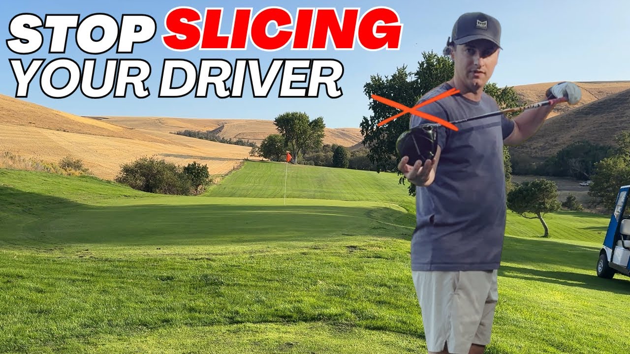 STOP Slicing The Golf Ball With Your Driver - YouTube