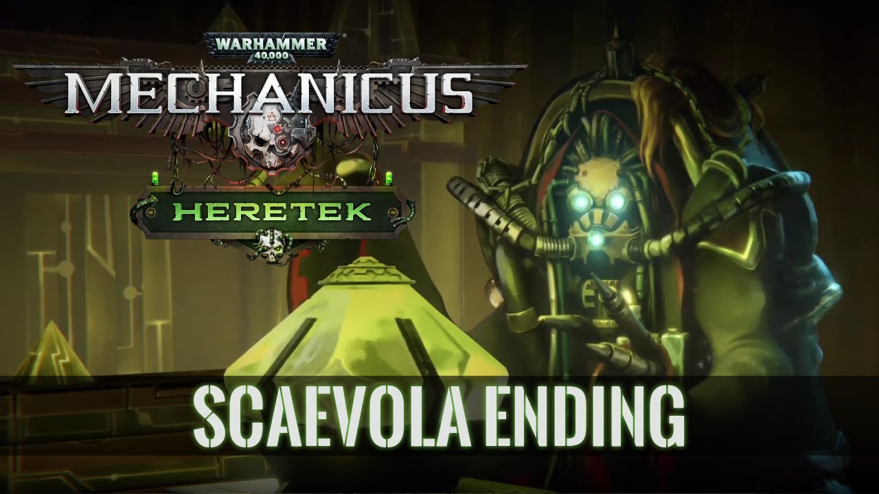 Warhammer 40,000: Mechanicus | Scaevola Ending - YouTube